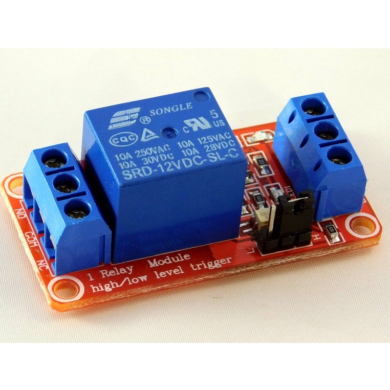 Single Channel Relay Module 5V &12V 10A Low Level Trigger (For Pisowifi ...
