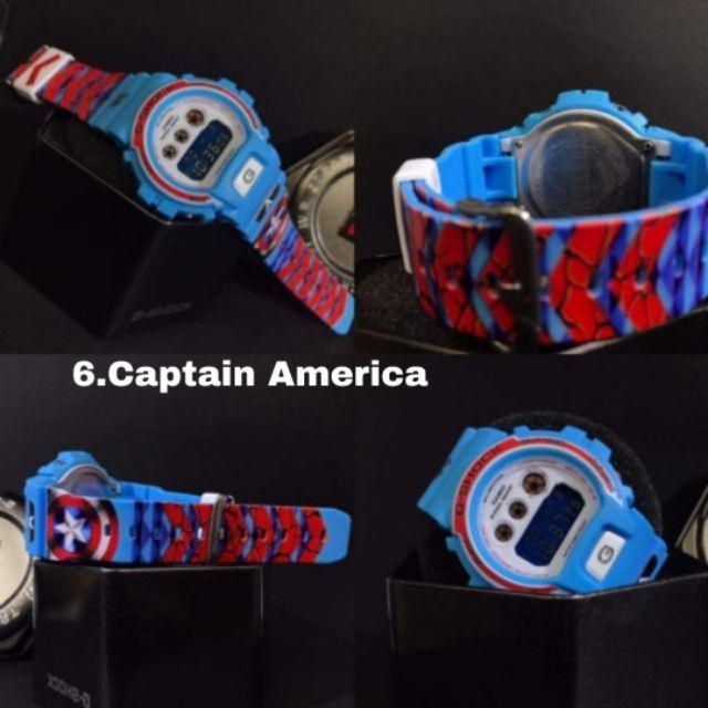 Gshock SUPERHEROES Ultraman, Gundam, Spiderman, Transformers, Superman ...
