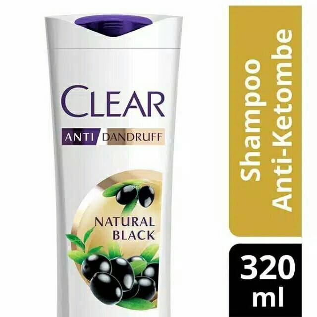 Clear Natural Black Shampoo 320ml | Shopee Philippines