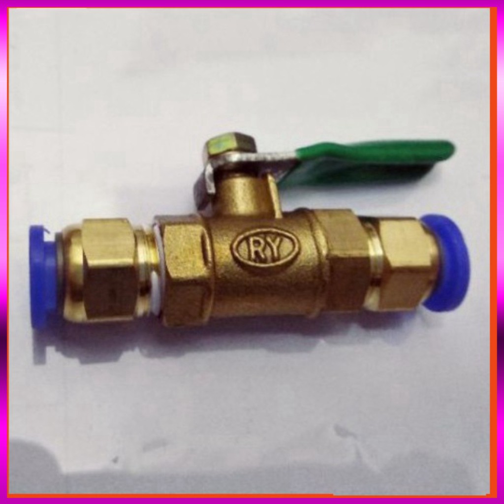 8mm copper pipe lock valve. Use water lock for mist sprayers | Shopee ...