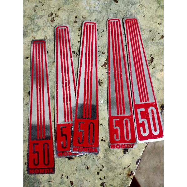 Honda c50 Tie logo logo sticker | Shopee Philippines