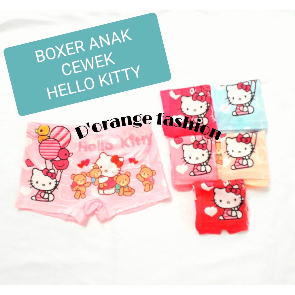 Cd BOXER Panties For Girls HELLO KITTY Character CD BOXER For Girls ...
