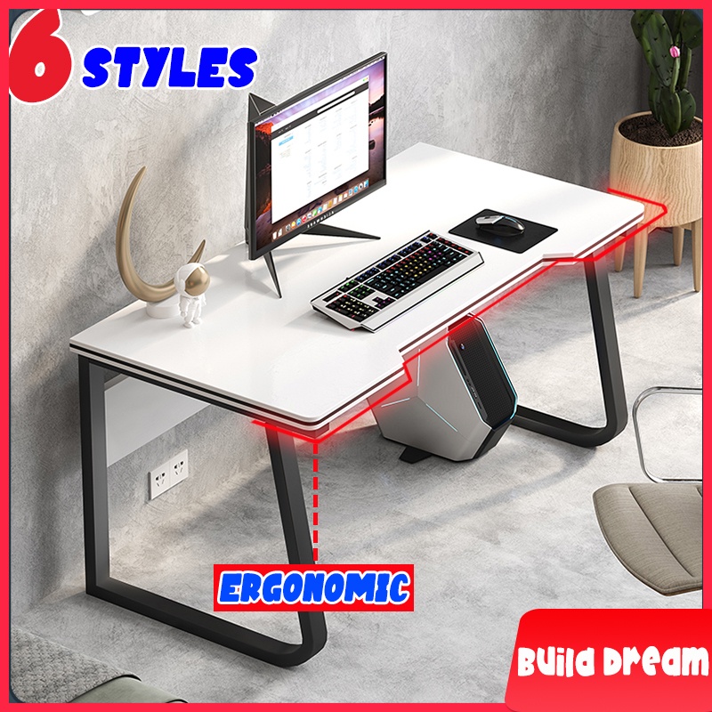 home lifeErgonomic Computer Table E-sports Table Modern Concise Study ...