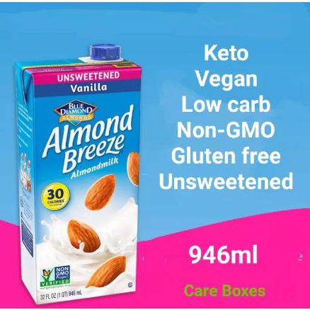 Blue Diamond Almond Milk Unsweetened Vanilla (946ml) | Shopee Philippines