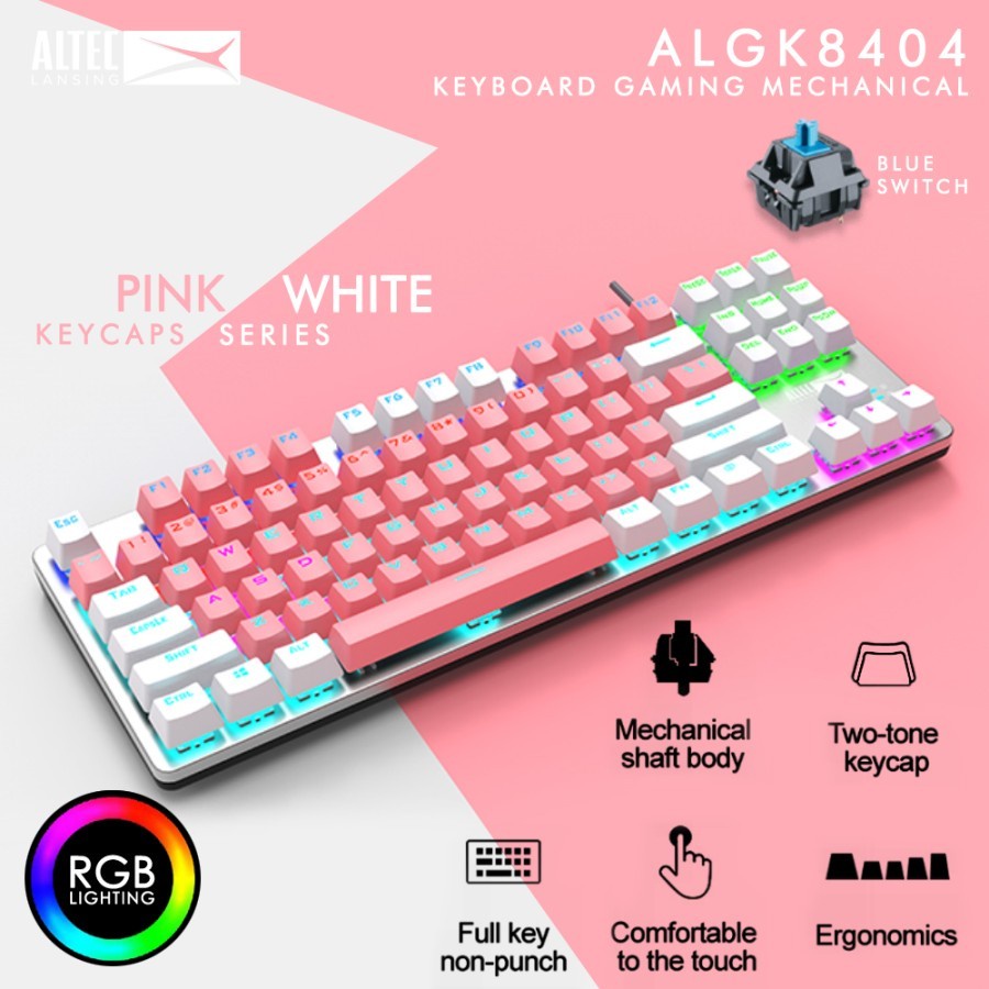 Tkl Altec Lansing Altec Lansing Mechanical Gaming Keyboard ALGK-8404 ...