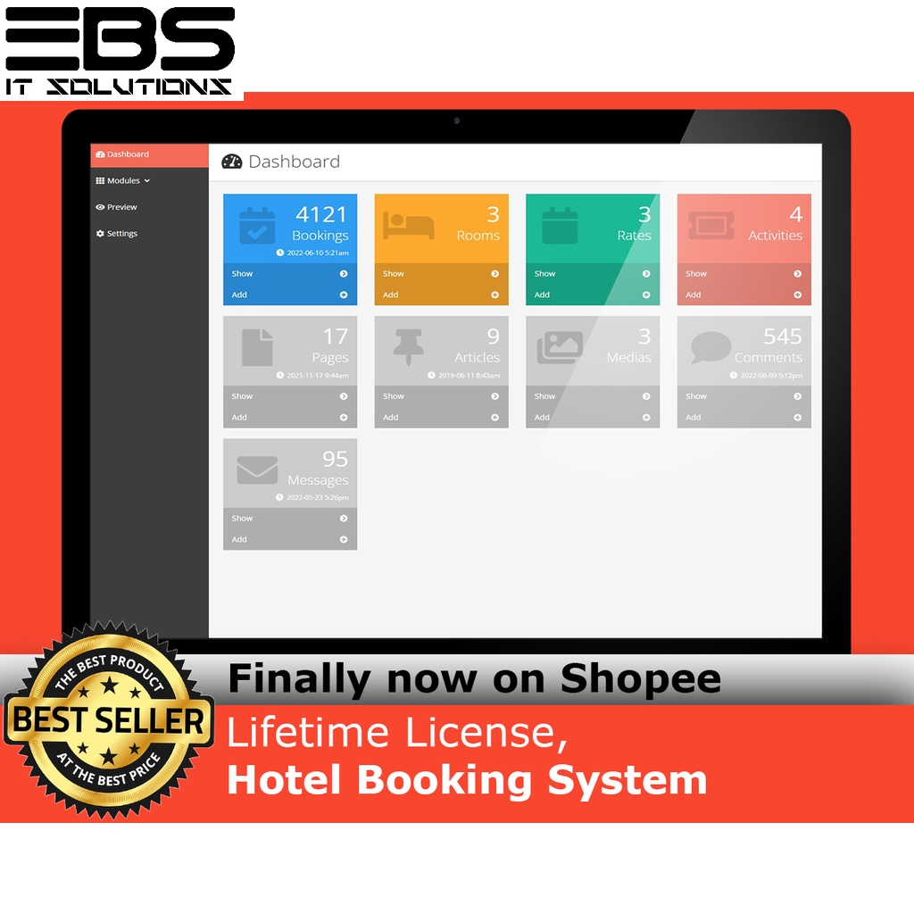 EZ Hotel Booking Management System | Shopee Philippines