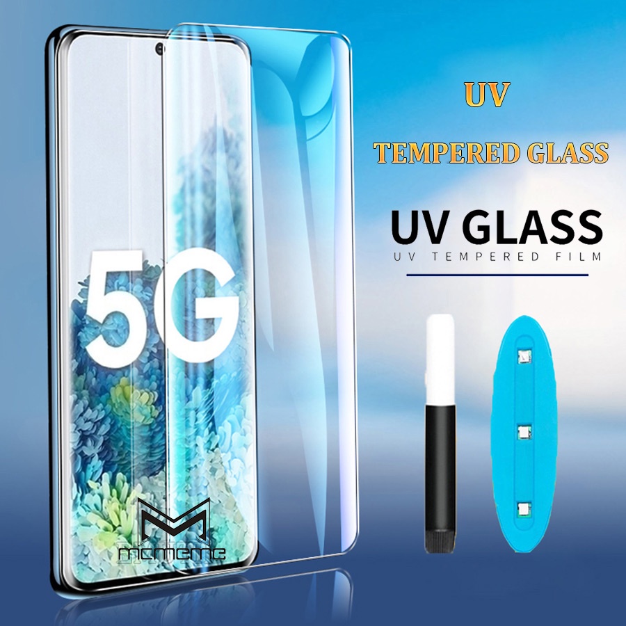 UV Light Full Glue Curved Tempered Glass Honor 90 70 X9a Magic 5 200 ...