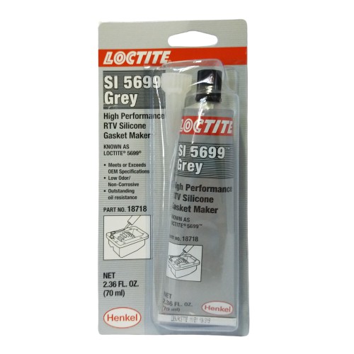 Loctite SI 5699 Grey High Performance RTV Silicone Gasket Maker (70 ml ...
