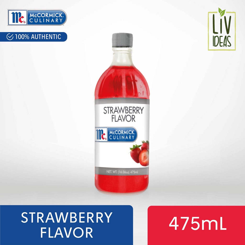 McCormick Strawberry Flavor 475mL | Shopee Philippines