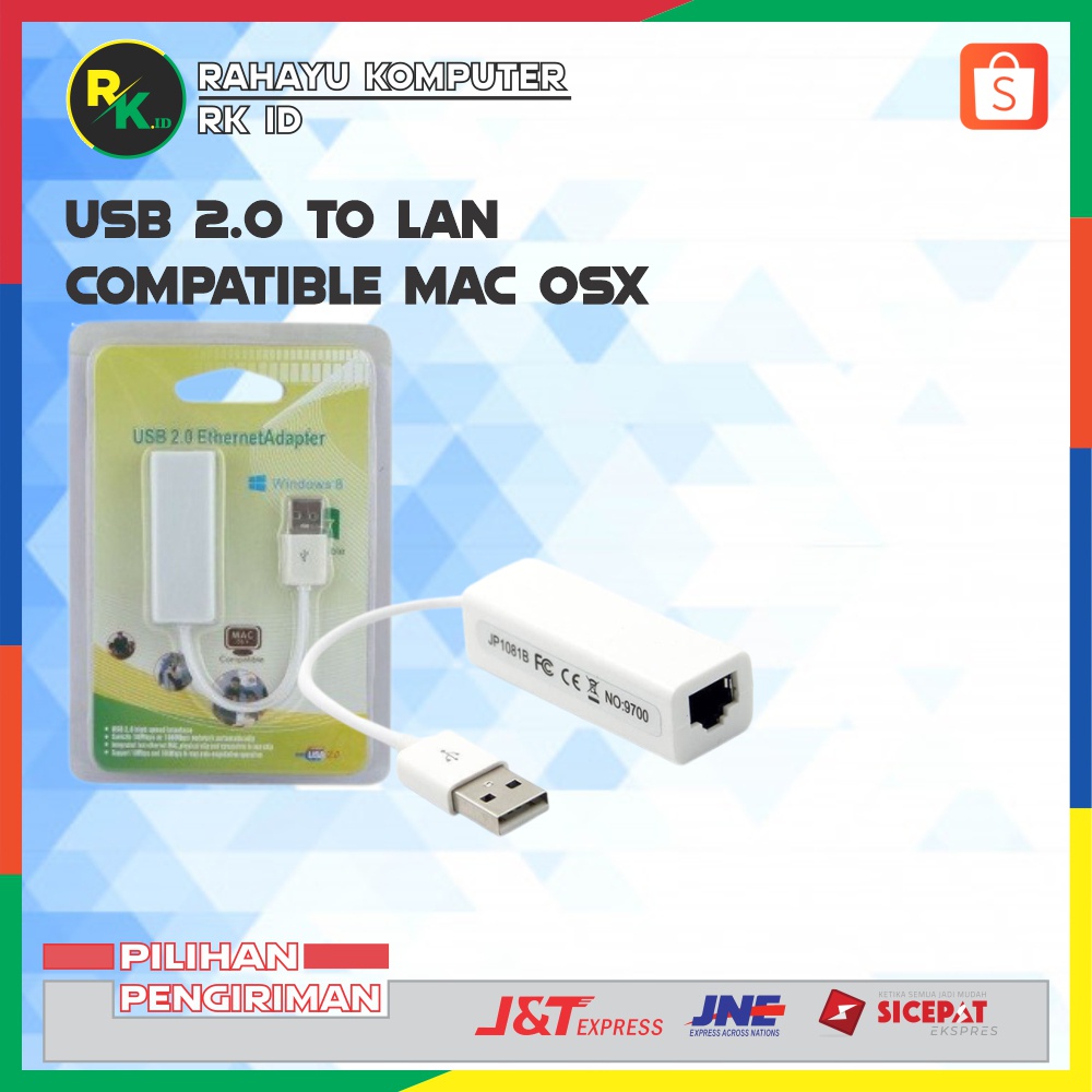 Usb to Lan Cable Converter USB Lan Adapter USB 2.0 to Ethernet RJ45 ...