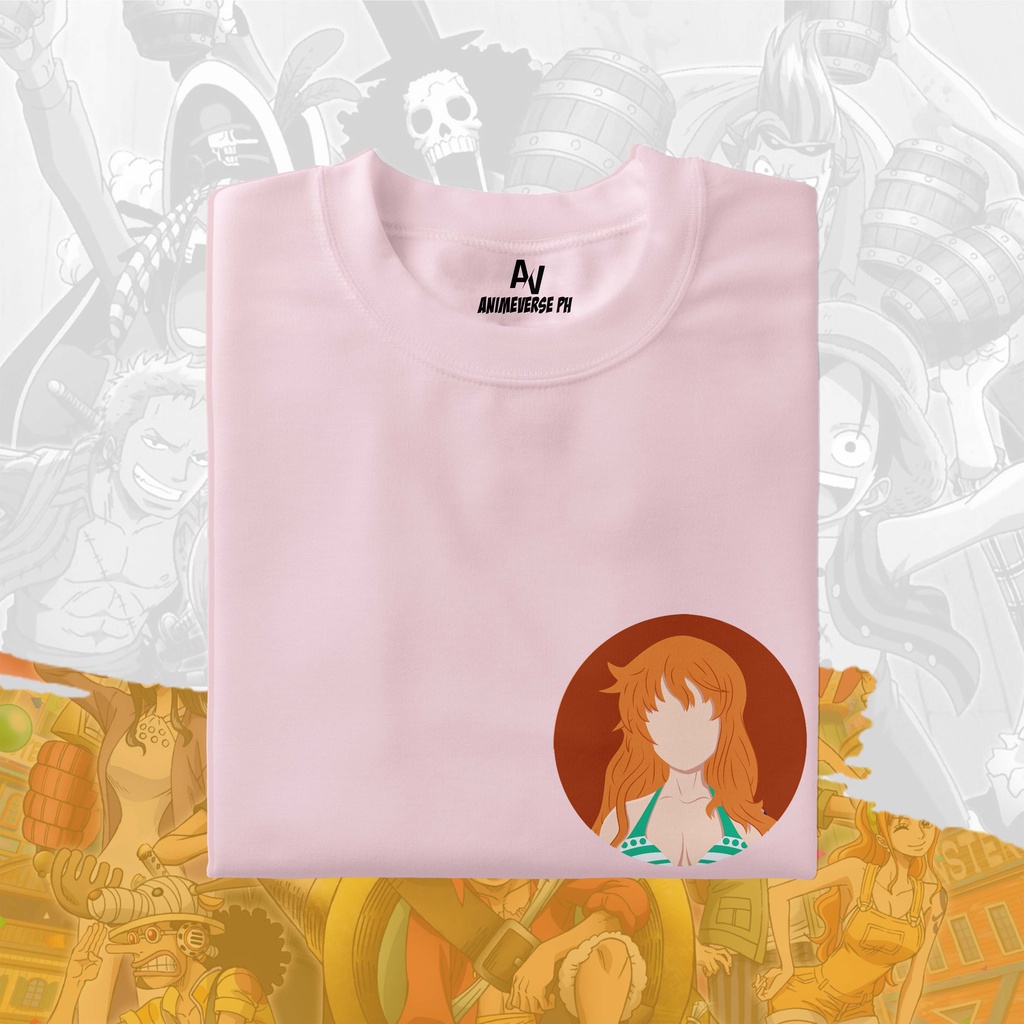 One Piece Shirt - Nami Circular Logo Print Shirt For Men Women Tops ...