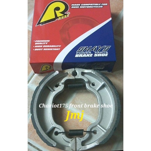 RUSI CHARIOT 175 FRONT BRAKE SHOE | Shopee Philippines