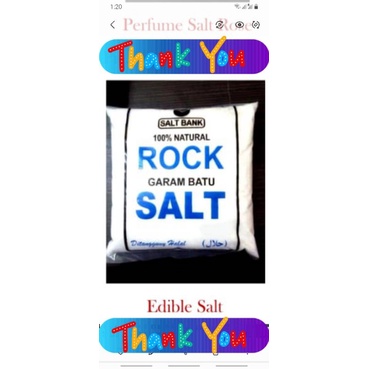 White Salt/ Garam Putih Rock Salt Fine Salt /Garam Halus/ | Shopee ...
