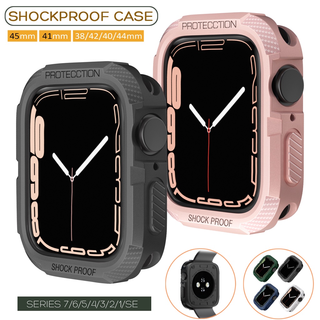 Apple Watch Case for Apple Watch Series 7 SE 6 5 4 45mm 41mm 44MM 40MM ...