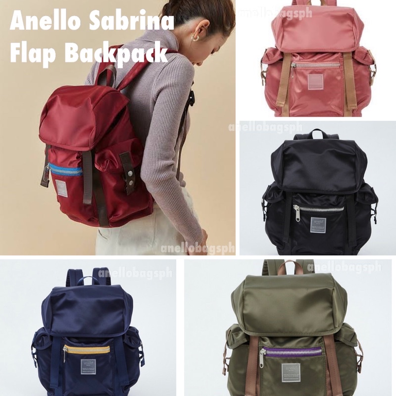 Anello Sabrina Flap Backpack | Shopee Philippines