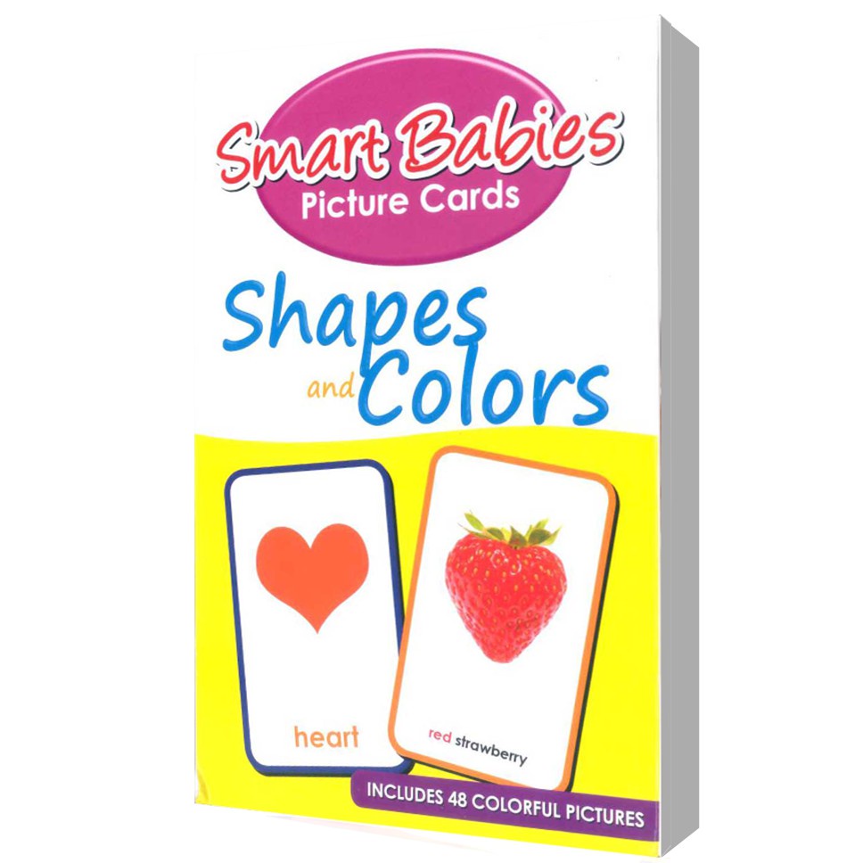 SMART BABIES PICTURE CARDS - SHAPES AND COLORS | Shopee Philippines