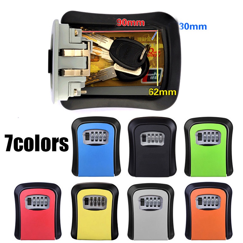 FALIFAP Key Storage Lock Box Weatherproof Indoor Outdoor Engineering ...