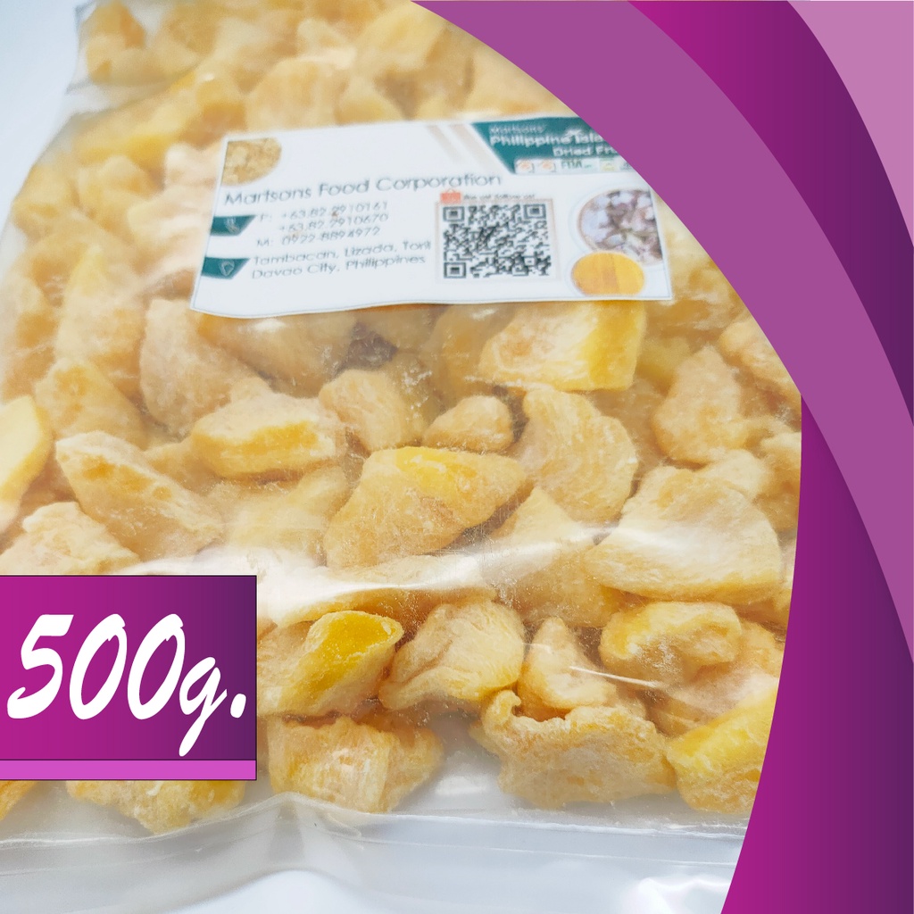Dried Pineapple Chunks (500g) | Shopee Philippines