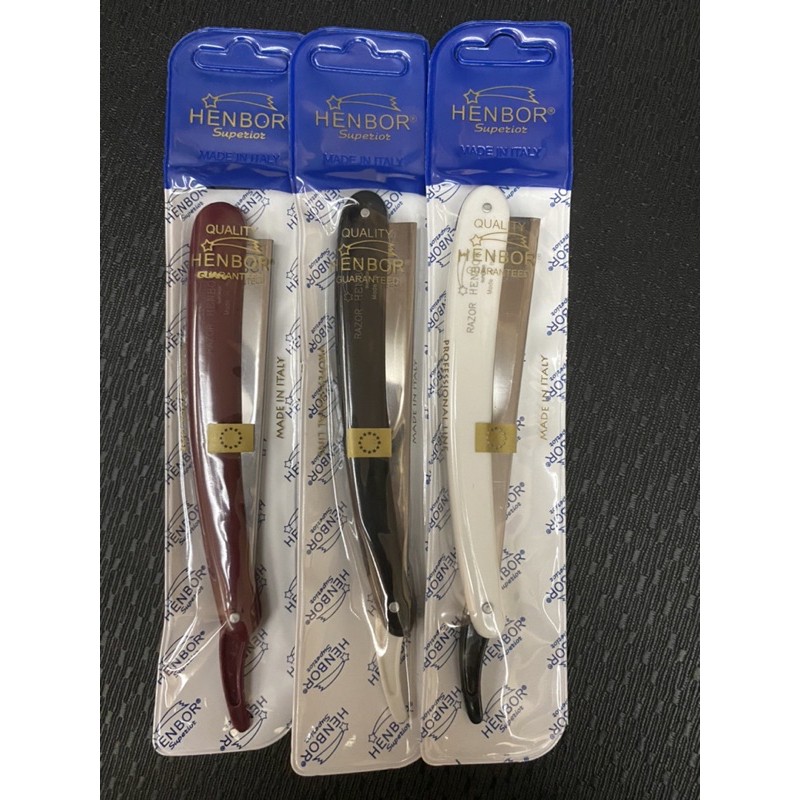 Henber Shaver Barber Labaha Disposable Blade (Original) | Shopee ...