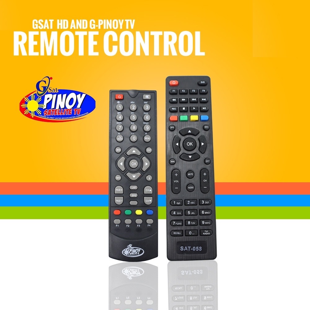 PinSan GSAT HD and Gsat Pinoy Gpinoy TV Box Remote Control | Shopee ...