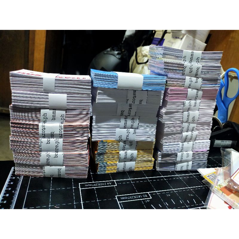 CUSTOMIZED, CALLING CARD/THERMAL STICKER | Shopee Philippines