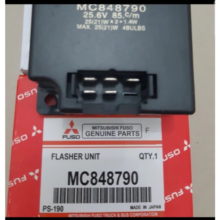 24v Turn Signal Flasher Relay Pin Leg 5 Fuso MC848790 | Shopee Philippines
