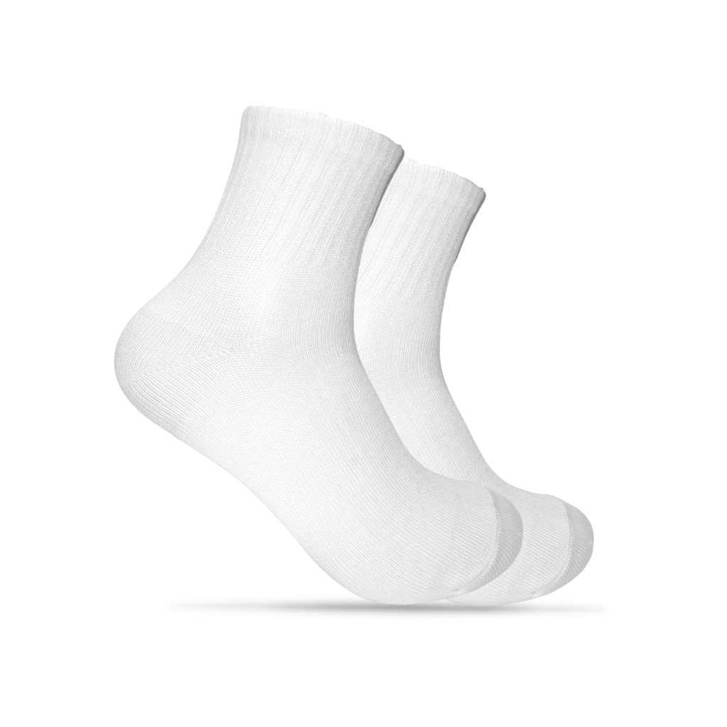 PUTIH Short Socks - Oldschool Socks - Plain White Socks - Mohaki ...