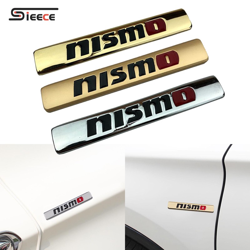 Sieece NISMO Metal Emblem Badge For Nissan Titan Almera Leaf Terra JUKE ...