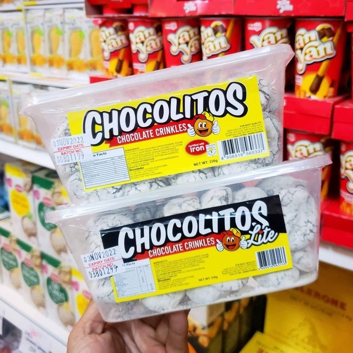 [BUY 1 TAKE 1] Chocolitos Chocolate Crinkles | Original / Lite | 60pcs ...