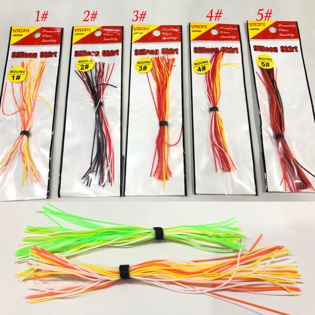 Utecate Silicon Skirt Round Frog Tassel/ | Shopee Philippines