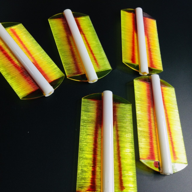 Be 12Pieces Plastic Hair Harrow Suyod Fine Tooth Alice Nit Comb For ...