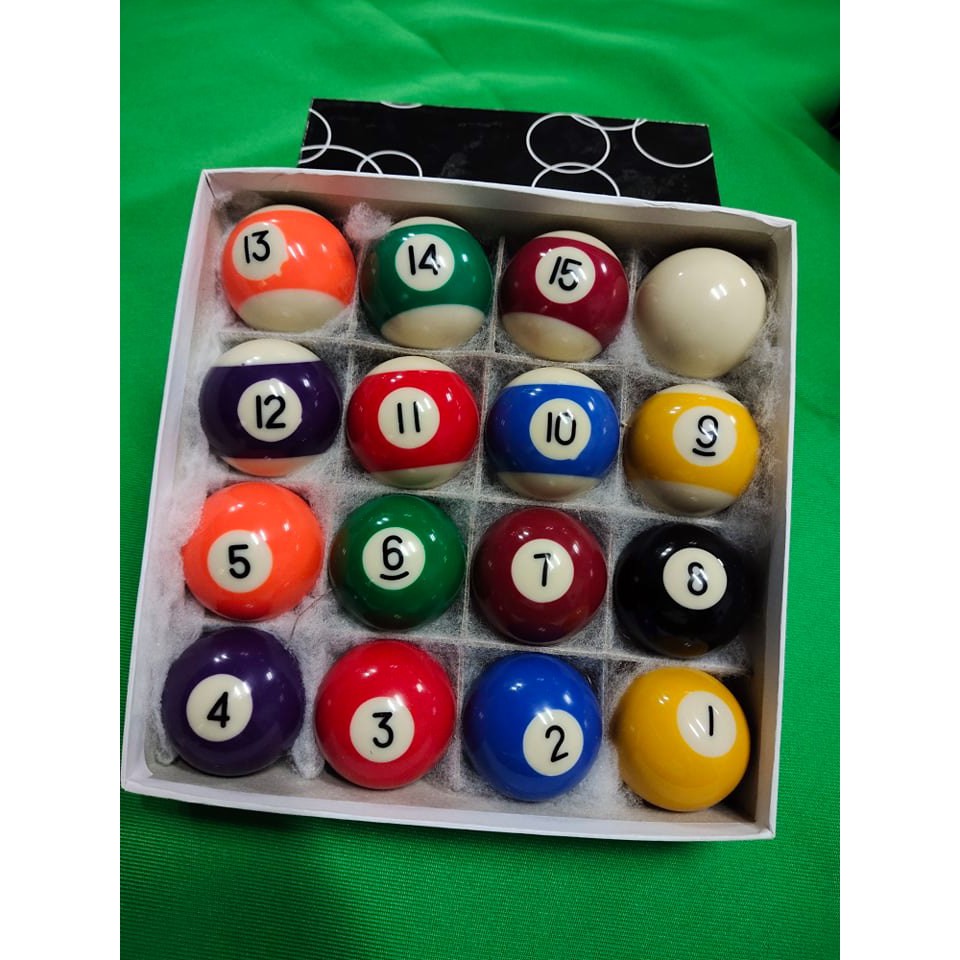 1 3/4 TAIWAN BILLIARD BALL SET ( MINI / SMALL / BOLA NG BILYARAN ...