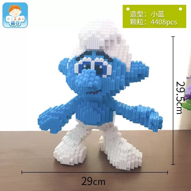 XIZAI Magic Blocks-Smurf(4408pcs) | Shopee Philippines
