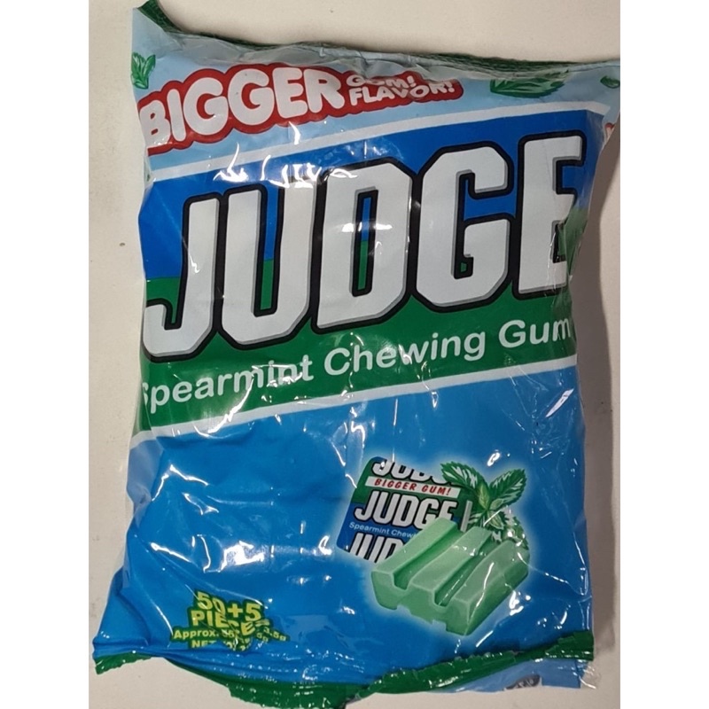 Judge Spearmint Chewing Gum 50pcs | Shopee Philippines