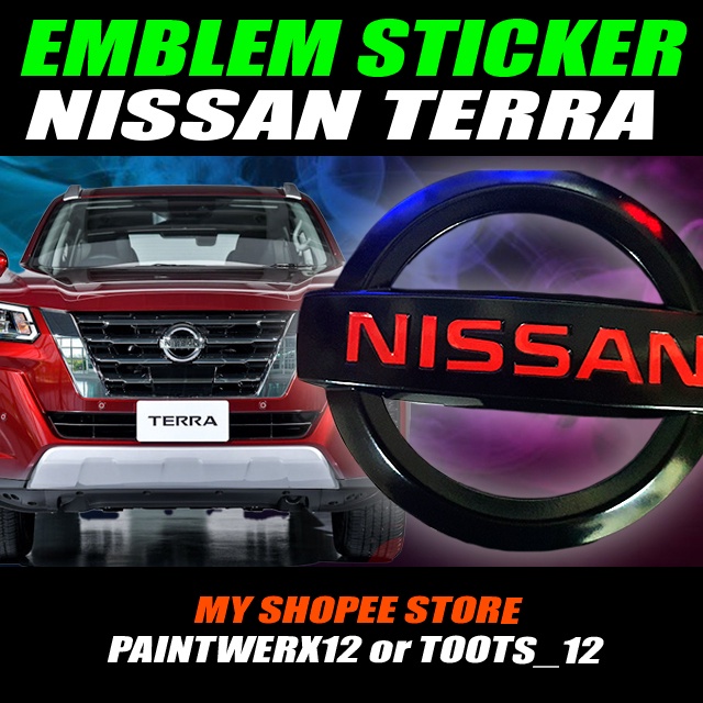 NISSAN TERRA EMBLEM STICKER | Shopee Philippines