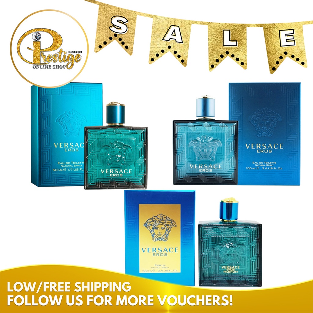Versace Eros EDP EDP PARFUM 100ml | Shopee Philippines