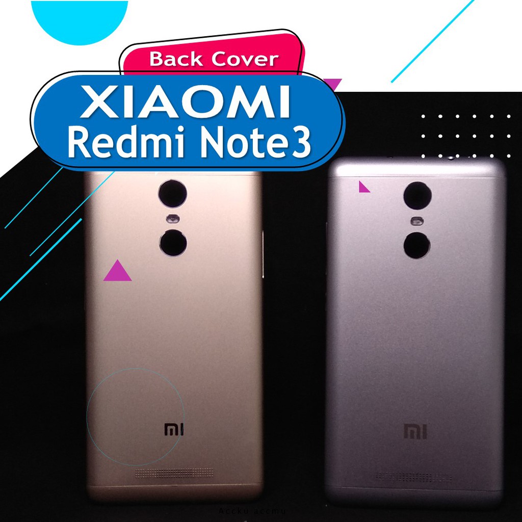 Case BACK COVER XIAOMI REDMI NOTE 3 PRO/REDMI NOTE 3 BACK COVER HP ...