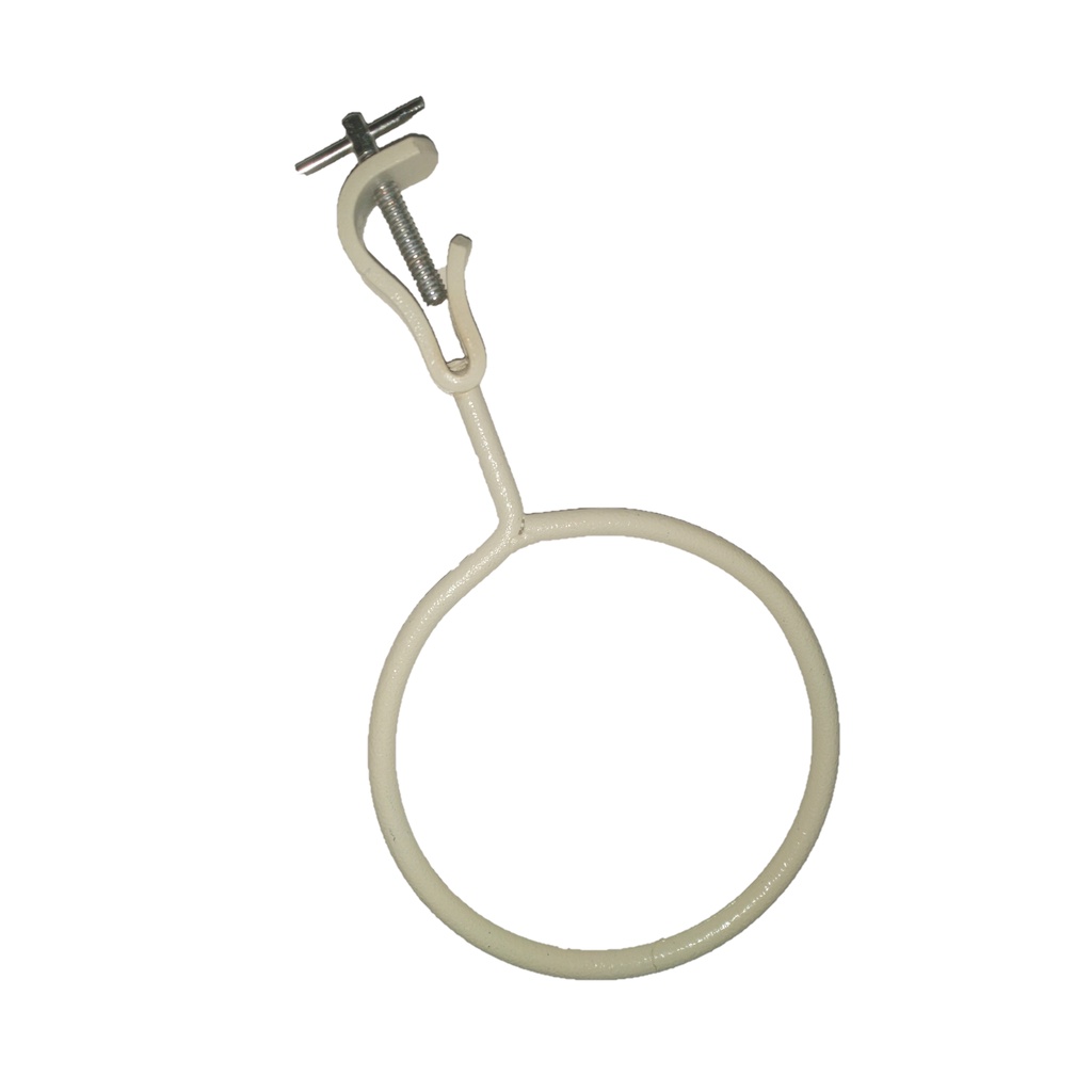 Retort ring with clamp 4 Inch (White) | Shopee Philippines