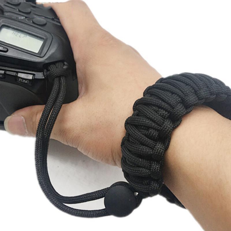 Strong Camera Adjustable Wrist Lanyard Strap Grip Weave Cord For Para ...
