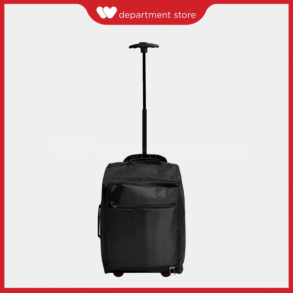 WALTERMART 3 Way Trolley Bag Black | Shopee Philippines