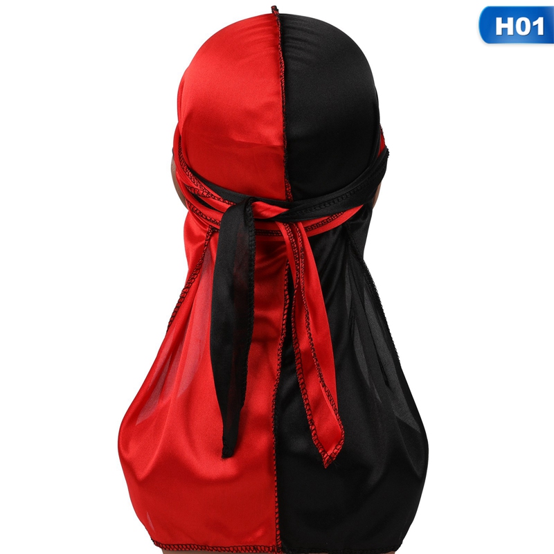 Cyd Dreaming Pirate Hat Silky Durag For Men Women Headwrap Durags