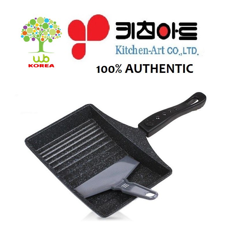 KITCHEN ART Egg Roll Pan with Spatula | Shopee Philippines