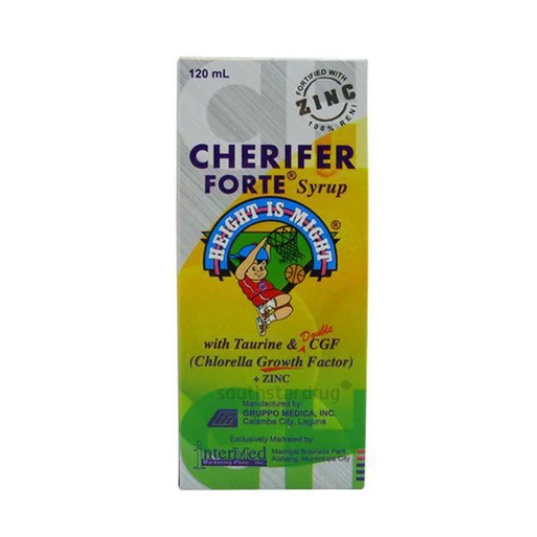 Cherifer Forte + Zinc 120ml - 1 BOTTLE | Shopee Philippines