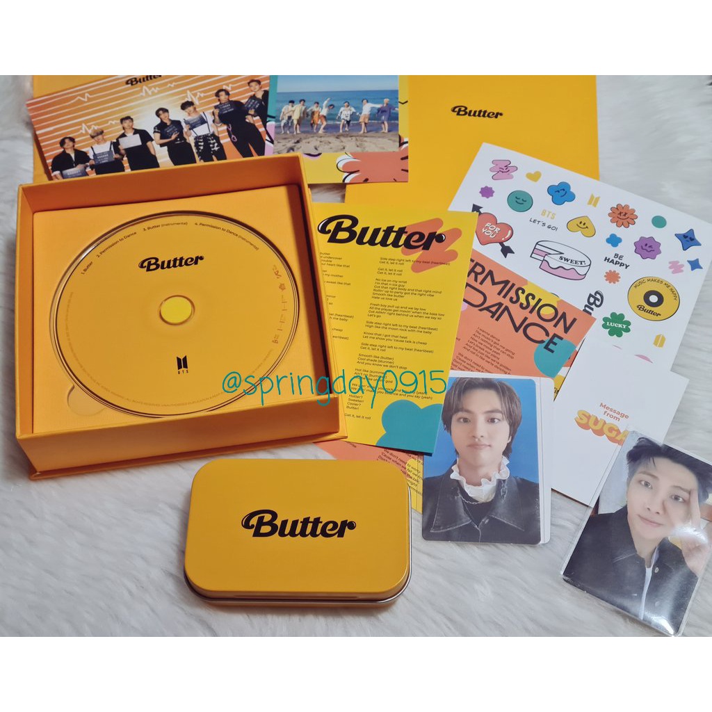BTS Butter Album [Unsealed Complete] | Shopee Philippines