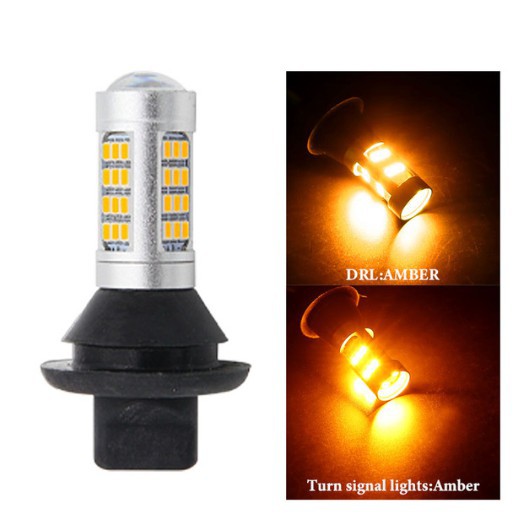 T20 1156 car led Dual Model Car DRL&Turn Signal lamp LED 42 SMD Daytime ...