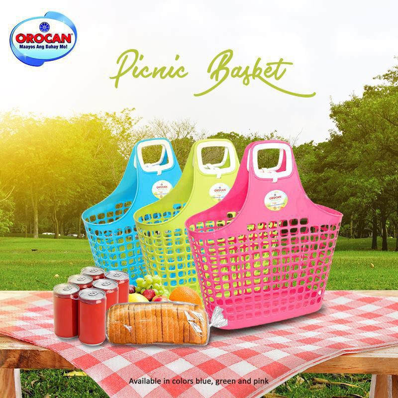 Orocan Reusable Grocery / Shopping Basket (Bayong) Picnic Basket ...