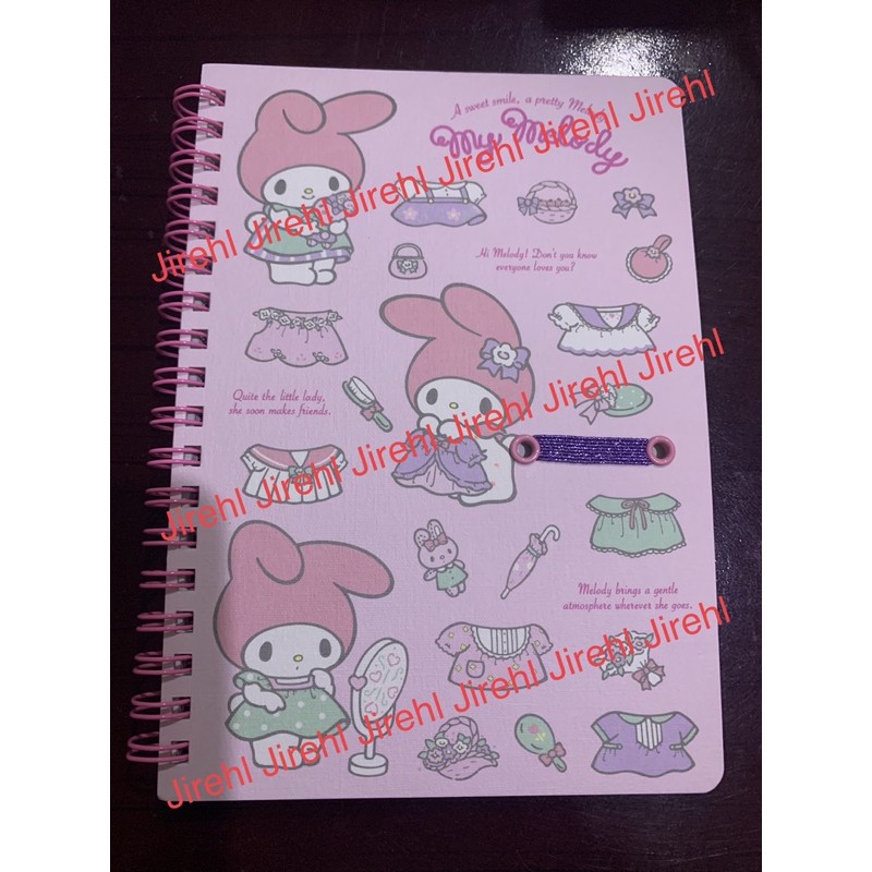 My Melody Character Notebook with pen holder | Shopee Philippines