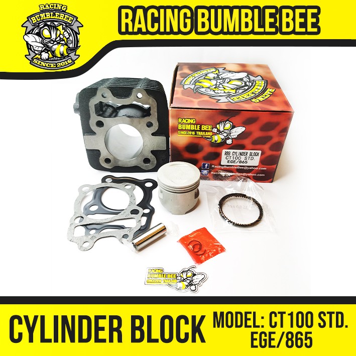 Cylinder Block (CT-100/BAJAJ) 53MM motorcycle CT100 | Shopee Philippines