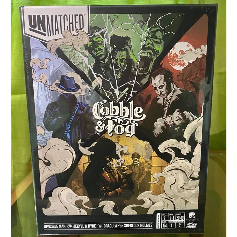 Unmatched: Cobble and Fog Authentic Board Game | Shopee Philippines