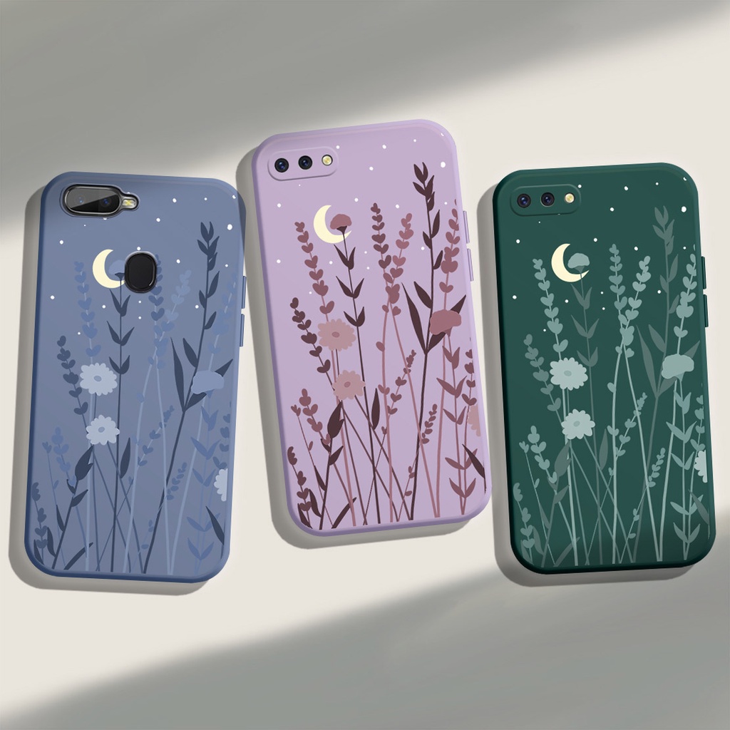 OPPO 2021 A12 A7 A5 2020 A5S A12E A3S A15 A15S A35 A54 A9 A5 A94 Pro Phone Case ShellWatercolor ...